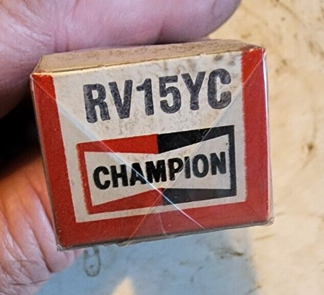 RV15YC Spark Plug Genuine Champion # 18 Snowmobile Motorcycle Auto NOS ...