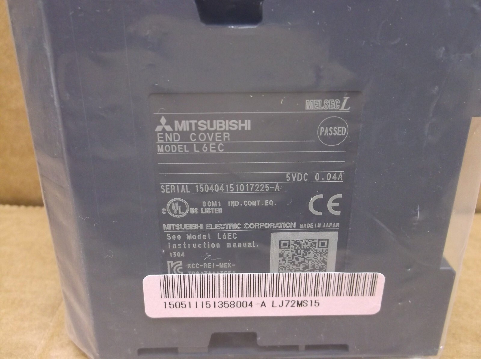 LJ72MS15+Mitsubishi+PLC+L+Series+SSCNET+Iii%2Fh+Interface+Module+Card ...