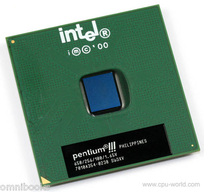 Intel Pentium III 650 MHz Socket 370 CPU Processor SL3VJ GOLD | eBay