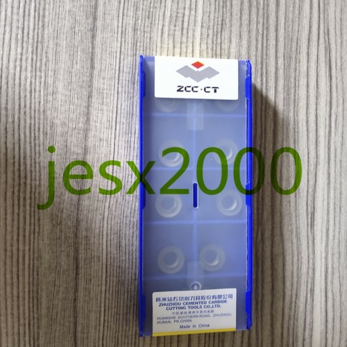 10pcs/Box ZCCCT Drilling CNC Blade RCKT10T3MO-DM YBG302 | eBay
