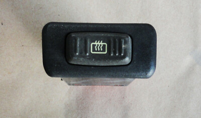 93 Camaro Z28 Rear Window Defogger Defroster Switch GRAY/YELLOW Button ...