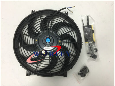 12'' 12 Volt 12 inch Thermo Fan Electric Cooling Fan and Mounting Kits ...