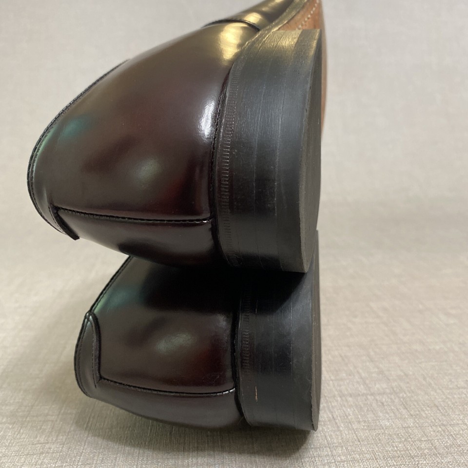 Johnston and Murphy OPTIMA Mens Shoes-Made in USA-Cap Toe-maroon-US ...