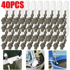 40PCS Water Float Valve with Adjustable Arm Plastic Water Filter Float ...