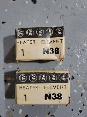 Lot Of 2 NEW ALLEN BRADLEY N38 HEATER ELEMENT | eBay
