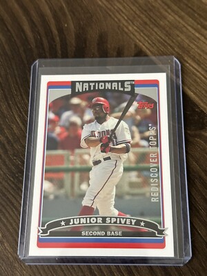2017 Topps Rediscover Junior Spivey 2006 Silver | eBay