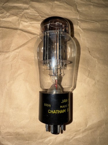 1 pcs Chatham Electronics (Tung-sol) JAN-CAHG-5998 vintage tube | eBay