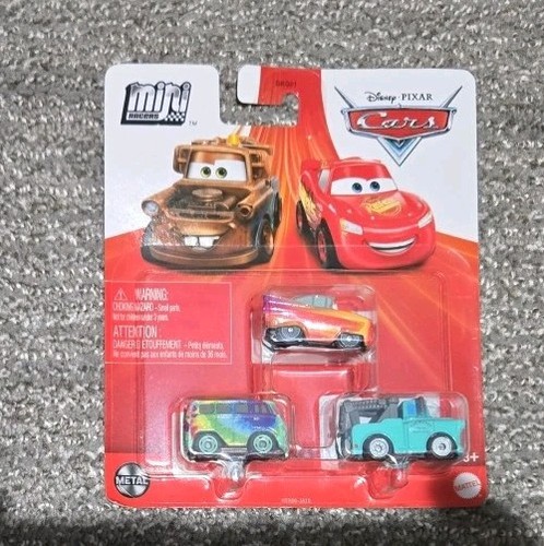 DISNEY PIXAR CARS MINI RACERS BRAND NEW MATER,FILLMORE & RADIATOR ...