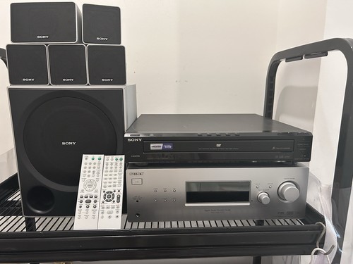 Sony STR-K790 5.1 Home Theater Bundle A/V Receiver 6 speakers with ...