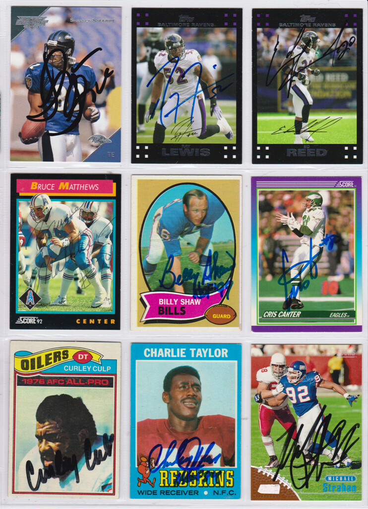 SIGNED CURLEY CULP AUTOGRAPHED 1977 TOPPS FOOTBALL CARD HOF OILERS | eBay