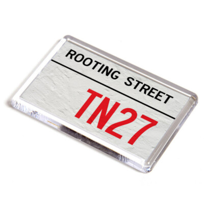 FRIDGE MAGNET - Rooting Street TN27 - UK Postcode | eBay UK