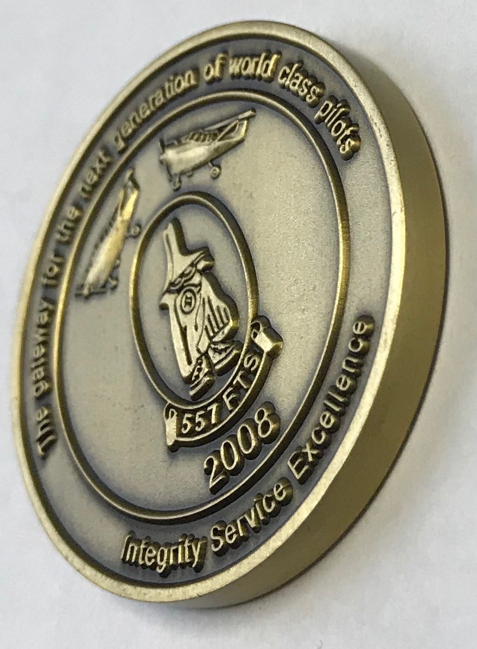 USAF AIR FORCE 557th FTS Flying Training Squadron Excellence Coin | eBay