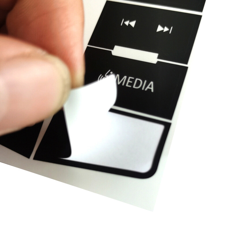 PVC Button Repair Stickers Decals Car Steering Wheel Repair Button ...