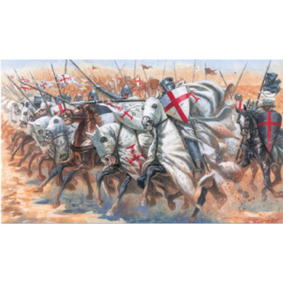 CAVALIERI TEMPLARI KIT 1:72 Italeri Kit Figure Militari Modellino | eBay