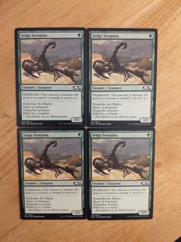 MTG Sedge Scorpion x 4 | eBay