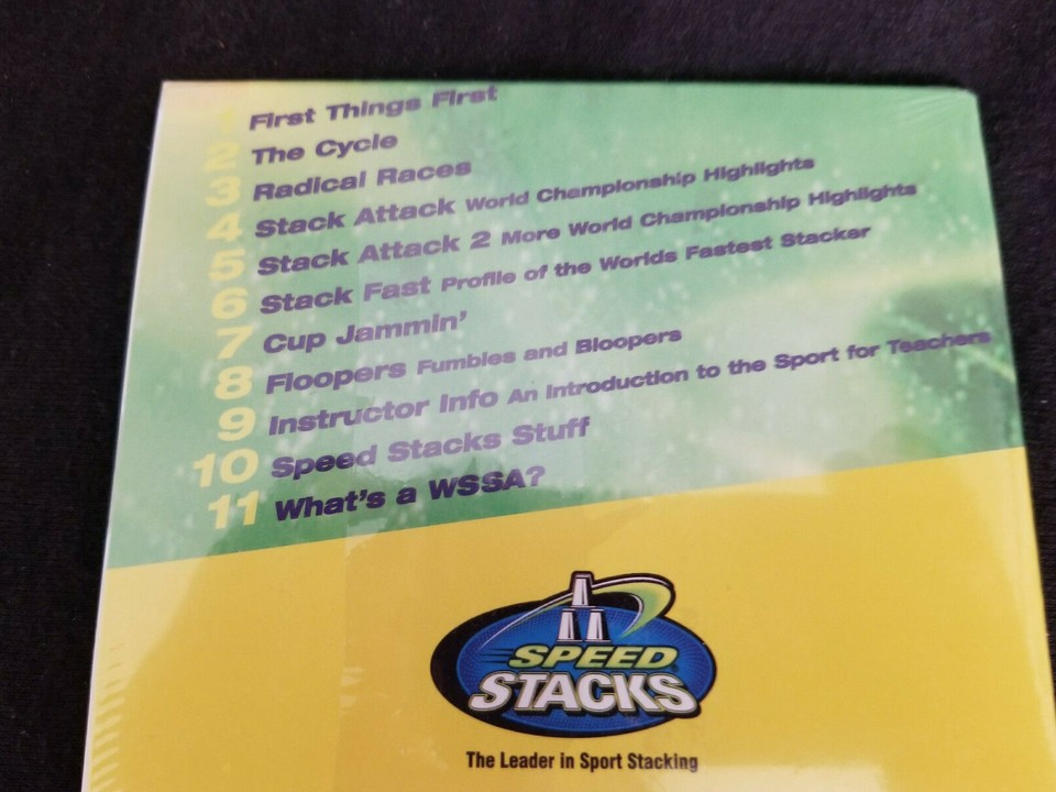 Speed Stacks: Red in Black Bag - Includes Bonus Stack Fast Speed ...