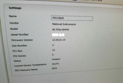National Instruments NI PXIe-5644R Reconfigurable Vector Signal ...