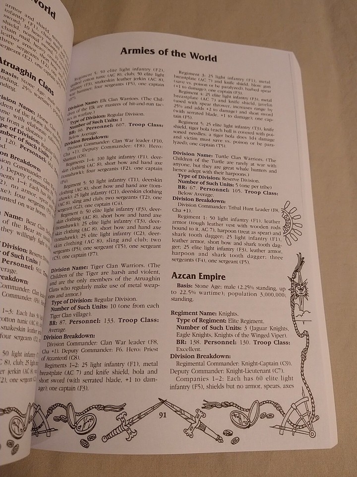 Dungeons and Dragons BECMI Reprint of Poor Wizard's Almanac II Book Of ...