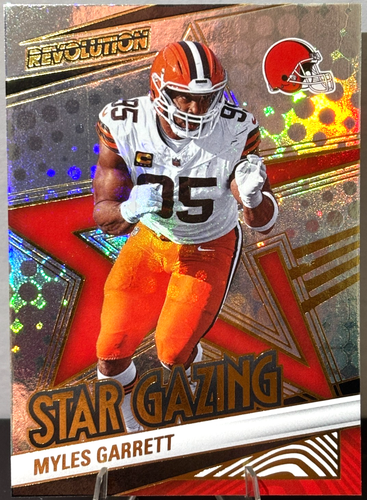 MYLES GARRETT 2025 Panini Revolution Football STAR GAZING #7 Browns | eBay