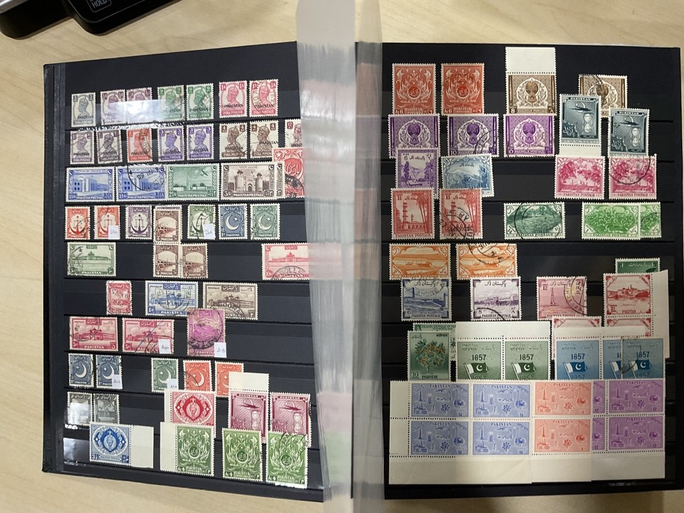 Commonwealth stamps. QV on inc Pitcairn island, St Vincent, Seychelle ...
