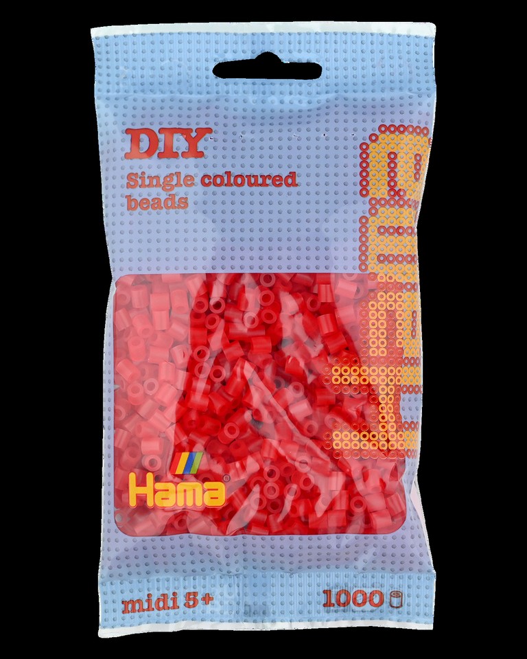 Hama Beads 1000 Pack for Pegboards Genuine Hama Fuse Melt Bead Packs ...