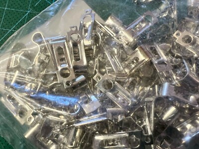 Lot of 10pcs Abbatron HH Smith 539 Fahnestock Wire Clip, Quick-connect ...