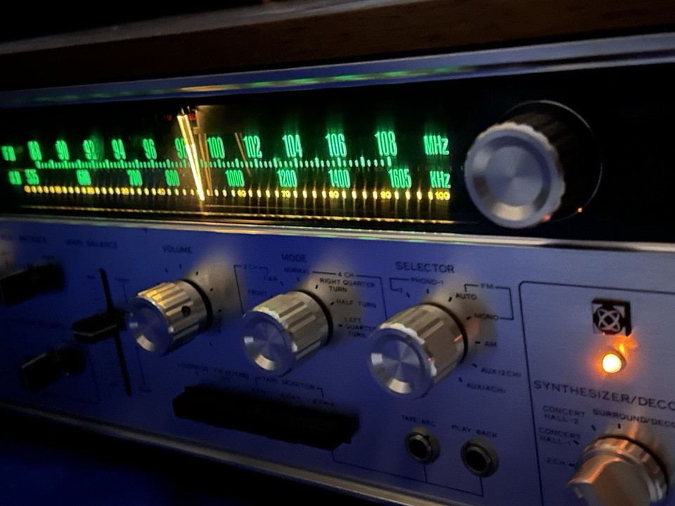 Sansui QR-4500 Vintage 4-channel Receiver | eBay