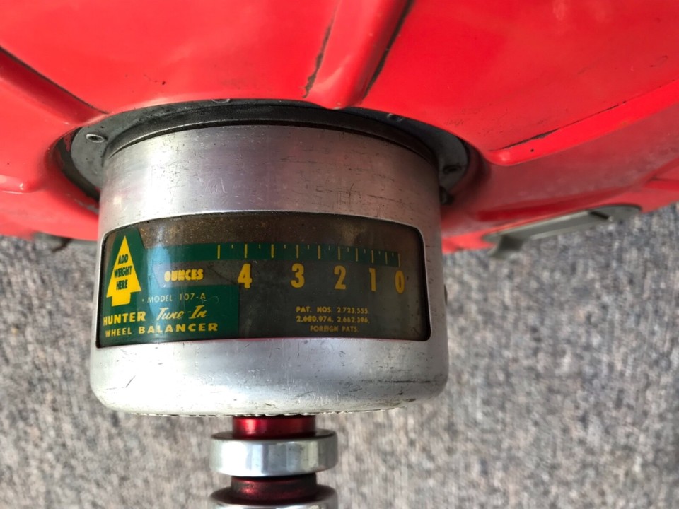 Vintage Tune-In Wheel Balancer, model 107-A Hunter Engineering | eBay