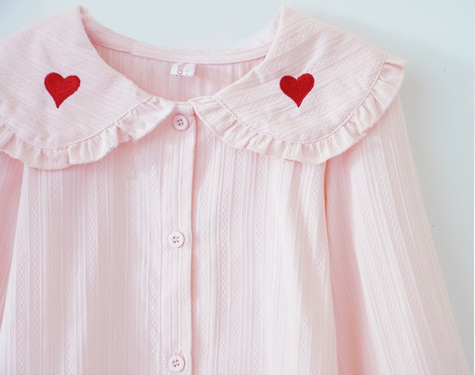 US Stock Toddler Girls’ Long Sleeve Tops Button Down White Shirts ...