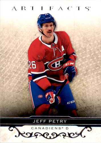 2021-22 UPPER DECK ARTIFACTS JEFF PETRY HOCKEY CARDS #52 | eBay