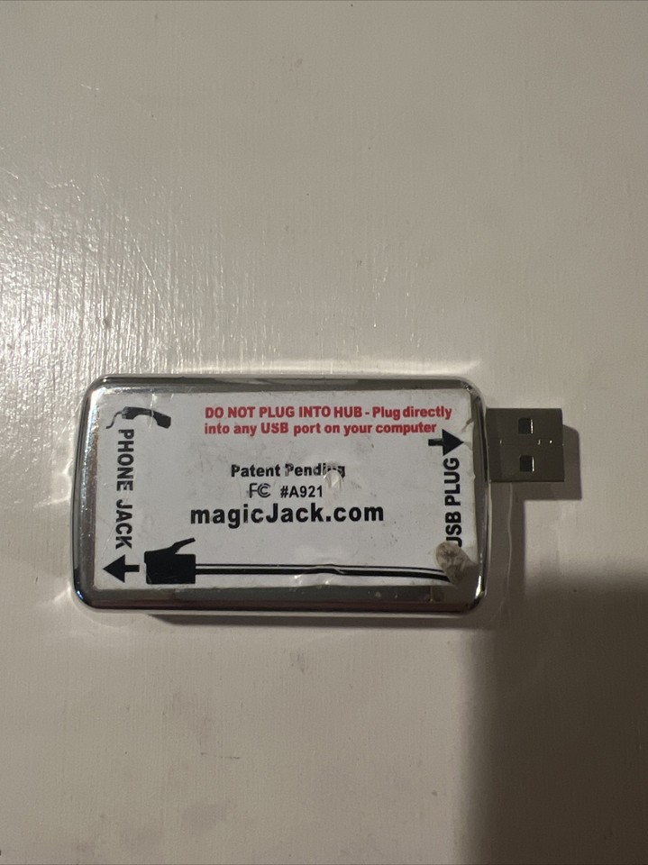 Magic Jack Free USB to PC Landline Phone Local & Long Distance Calling ...