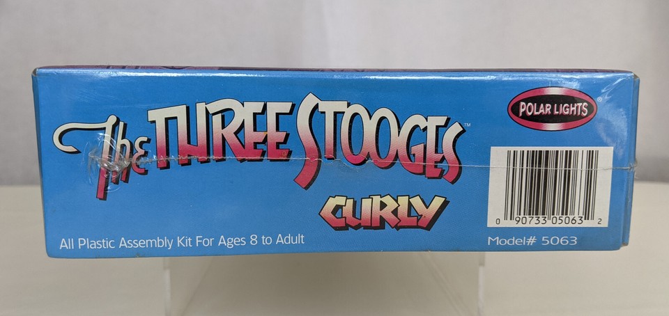 New/Sealed 1999 Polar Lights The Three Stooges Curly Model Kit Figure ...