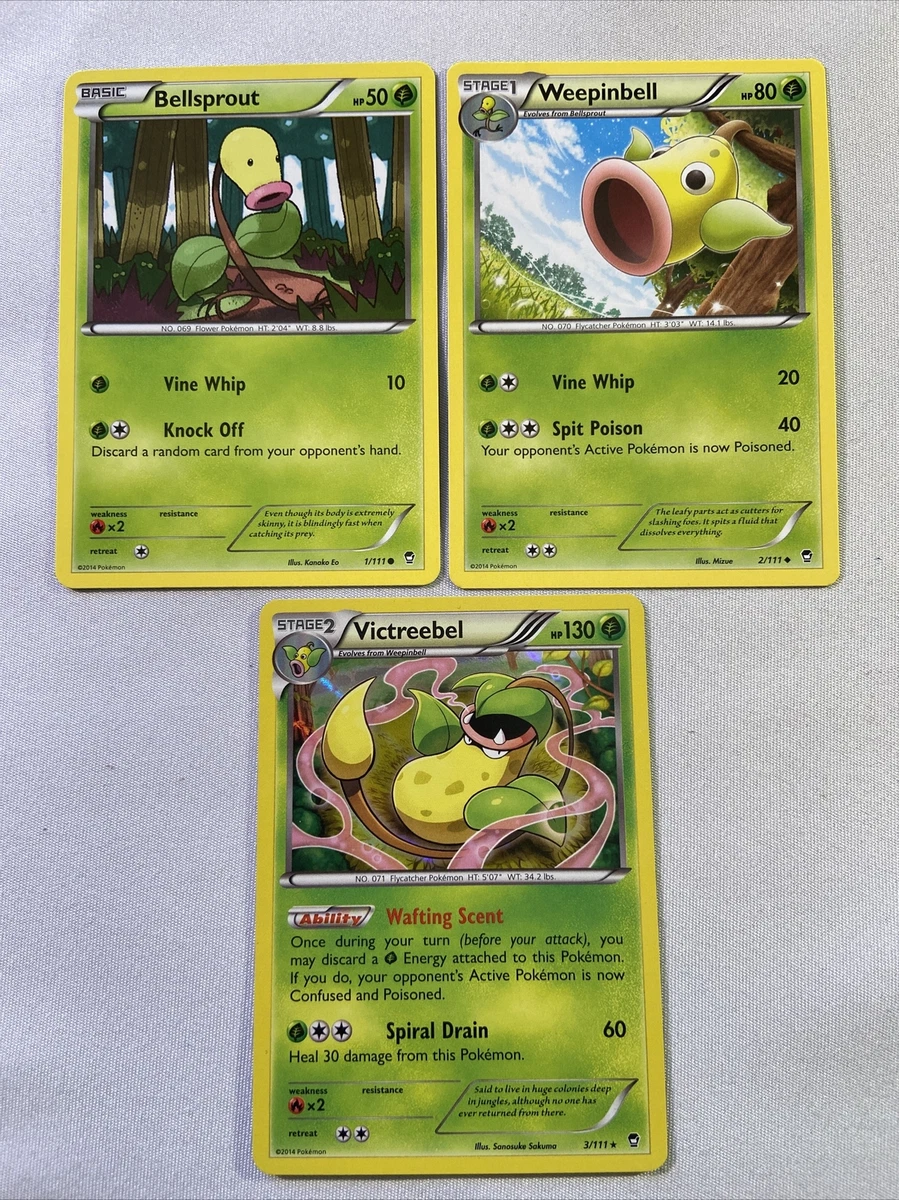 Bellsprout Weepinbell Victreebel