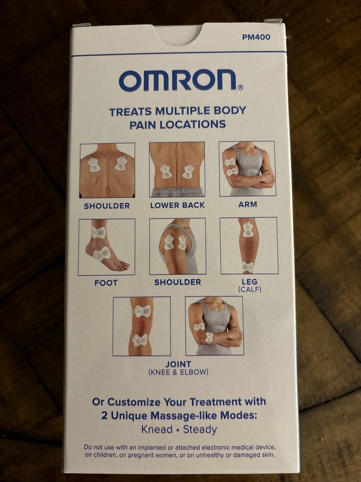 OMRON TENS Therapy Pain Relief Unit Muscle Stimulator Pocket Pain Pro ...