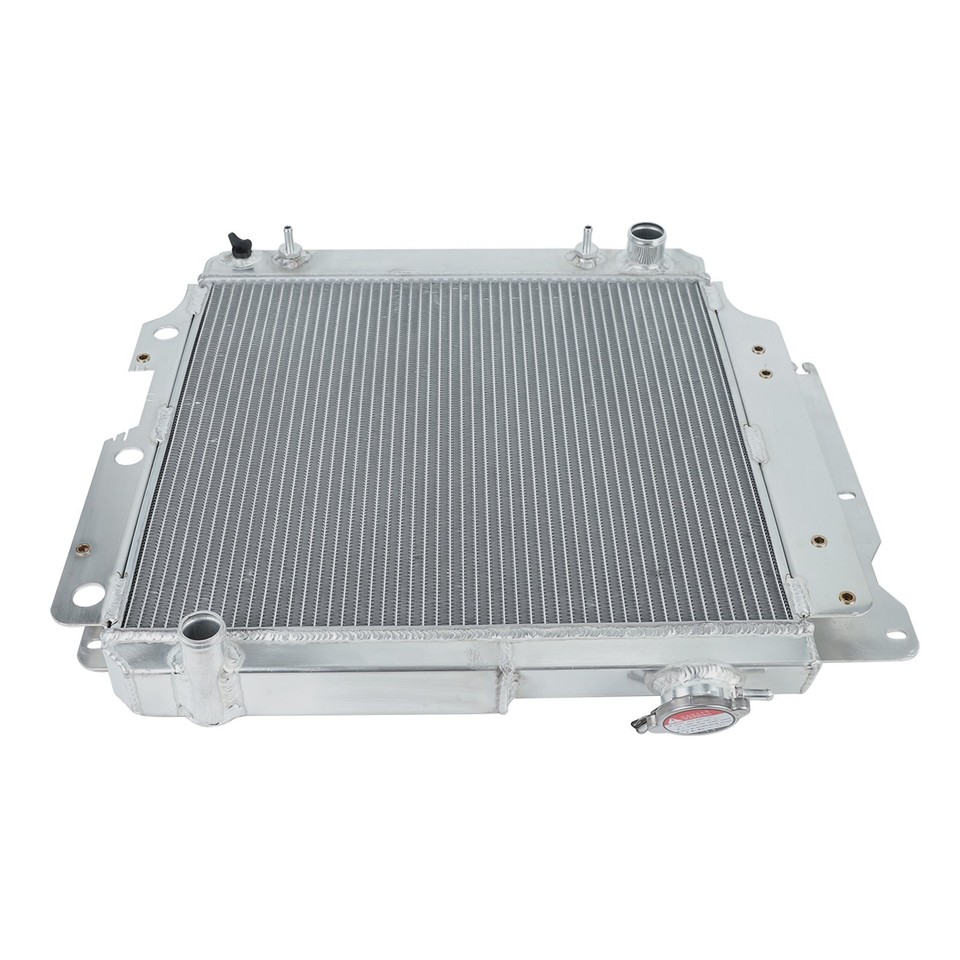 3 Row Aluminum Radiator For 1987-2006 Jeep Wrangler TJ/YJ 2.4L 2.5L 4 ...