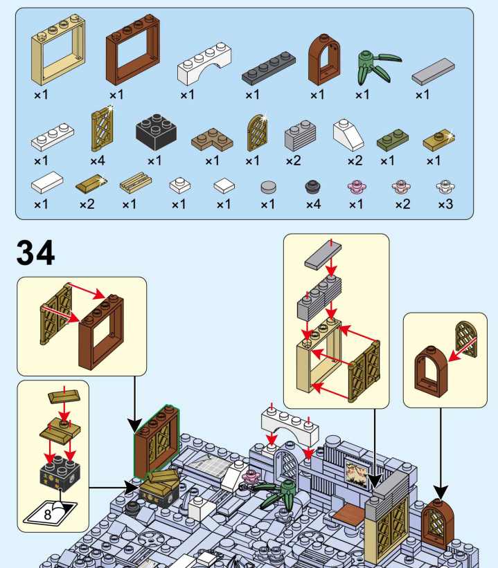 LOZ Mini Blocks Wedding Shop Street Building Blocks Micro Bricks Model ...