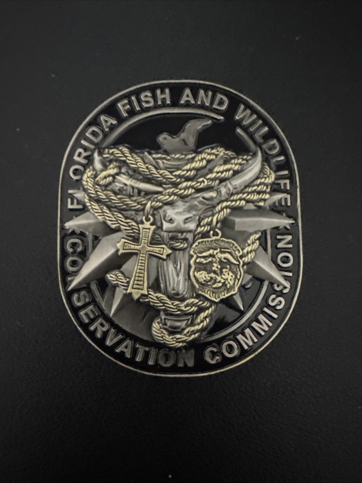 Florida Fish And Wildlife FWC Challenge Coin Northwest Region Coin Rare ...