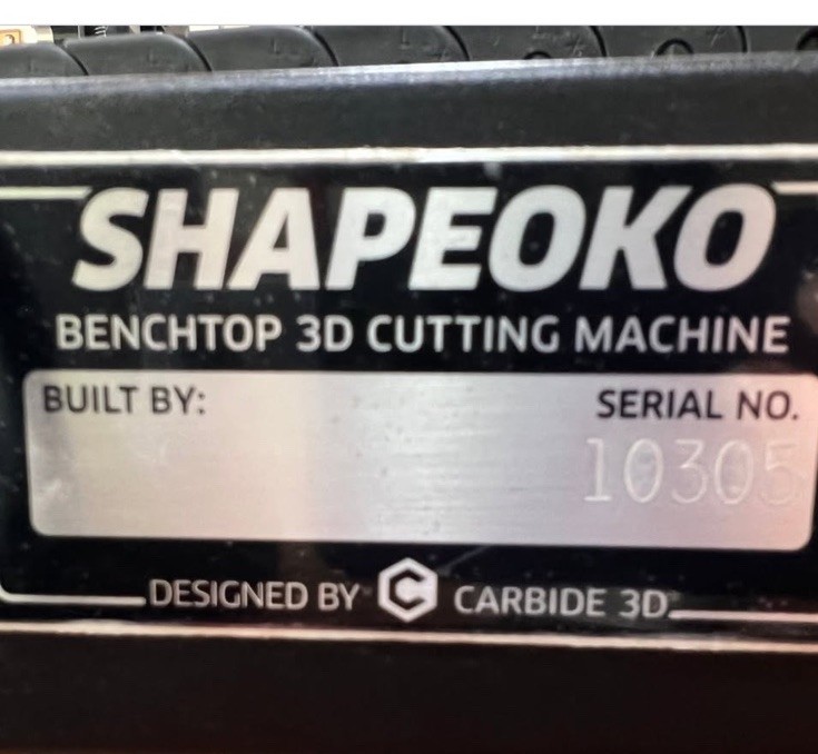 Shapeoko Xl Cnc Machine 4’ X 2’ Bed Assembled Ready To Work | eBay