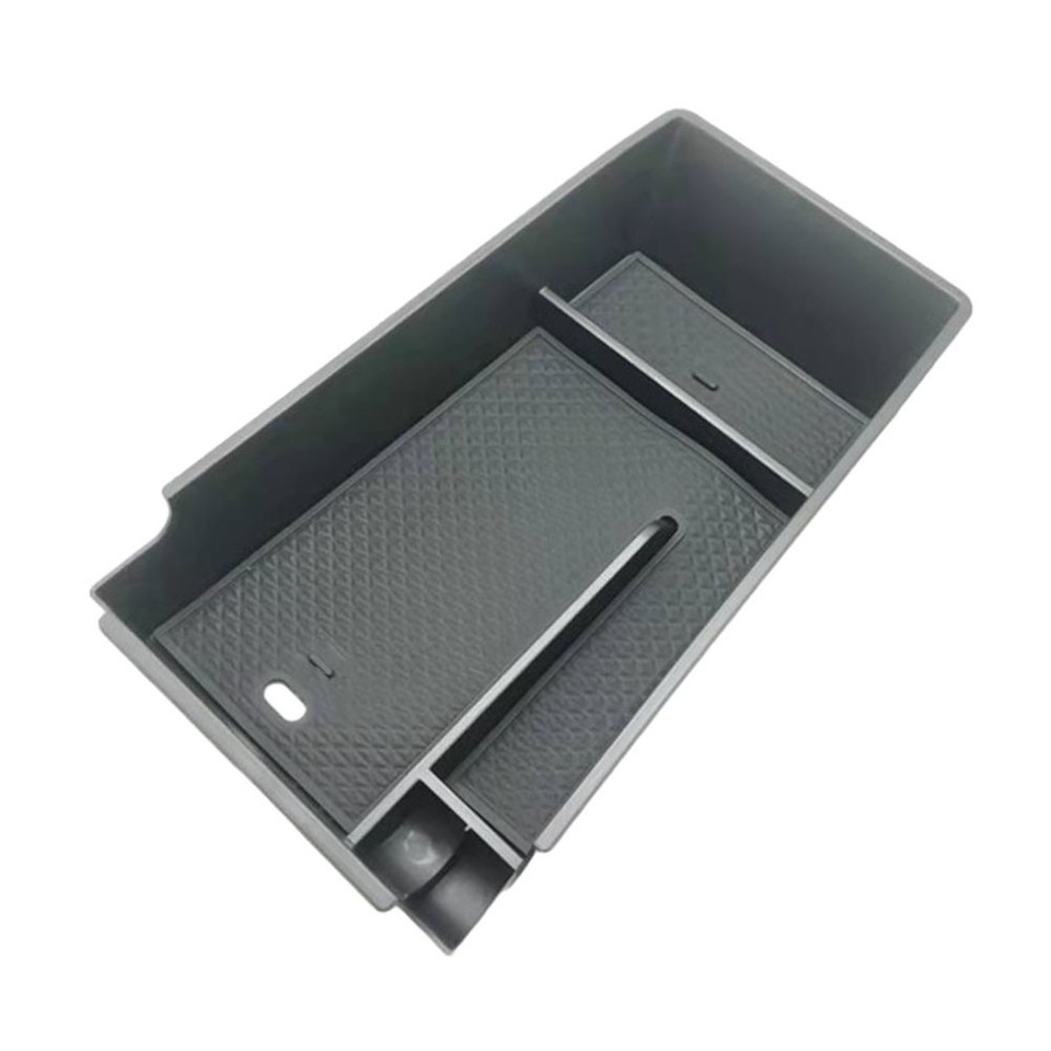 Sleek Black Car Center Console Armrest Storage Tray for Kia K5 2020 ...