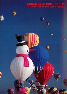 Postcard Special Balloons at the Albuquerque International Balloon ...