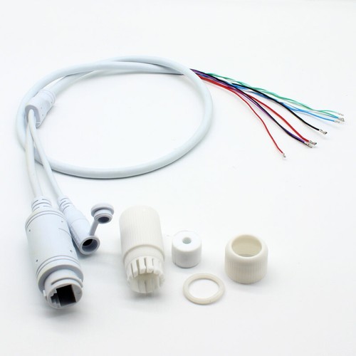 Built-in 48V to 12V POE module LAN RJ45 CCTV Weatherproof Cable for IP ...