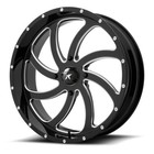 MSA OFFROAD M36 Switch 22X7 4X156 Offset 0 Gloss Black Milled (Quantity ...
