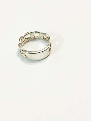 Sterling Silver 7mm Identity Ring | eBay UK