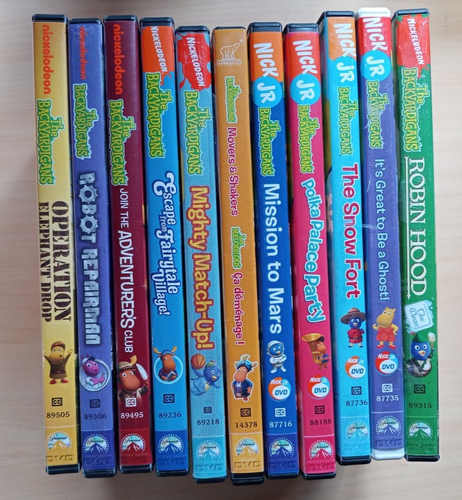 11x The Backyardigans DVDs R1 Nick Jr 43 Episodes | eBay