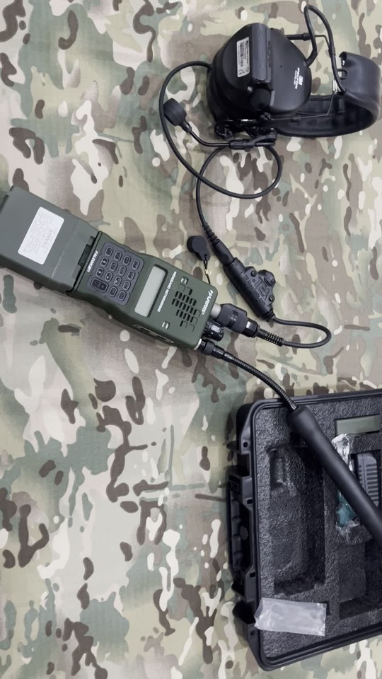 TCA PRC-152A 15W Multiband Handheld Radio W/ Peltor Comtac C3 Headset ...