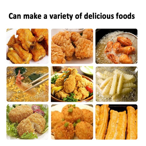 6L Single Tank Commercial LPG Gas Fryer Catering Frying Tool Stainless ...