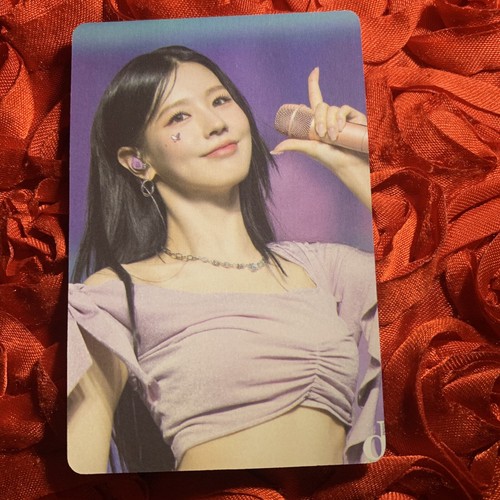 Miyeon (G)I-DLE FREETY Edition Celeb K-POP Girl Photo Card Purple Happy ...