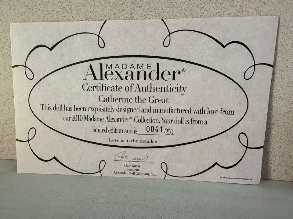 Madame Alexander CATHERINE THE GREAT and her HORSE | eBay