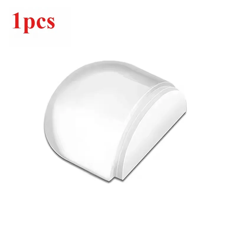 1-8Pcs Transparent Door Stopper Self Adhesive Door Holder Catch Floor ...