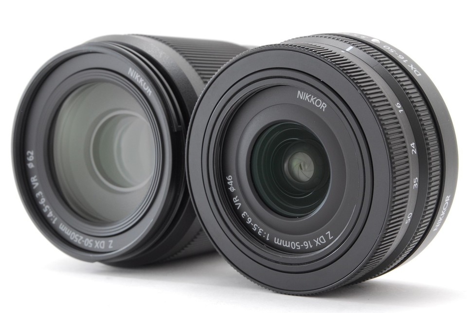 *MINT IN BOX* Nikon Z50 II Digital Camera 20.9MP w/16-50mm 50-250mm ...